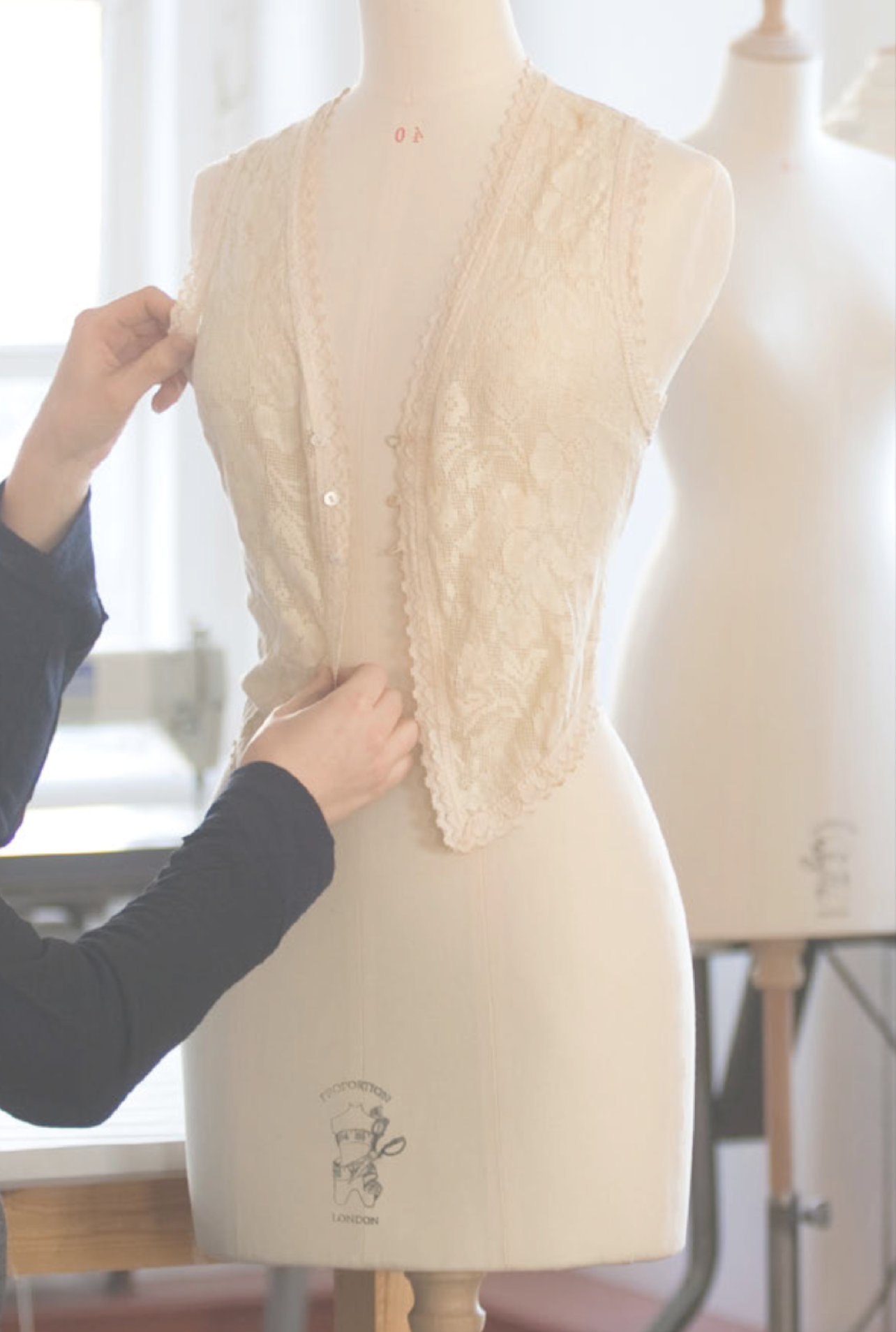 Handmade Mannequin Bust Forms for Retail Clothing & Display